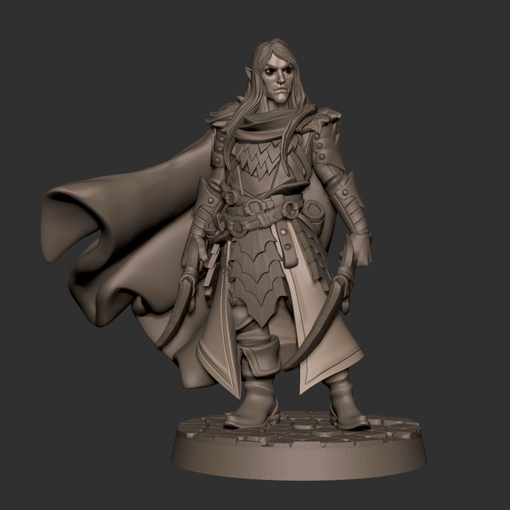 3D Printable Drow Ranger (+ Black Panther) by Bite the Bullet